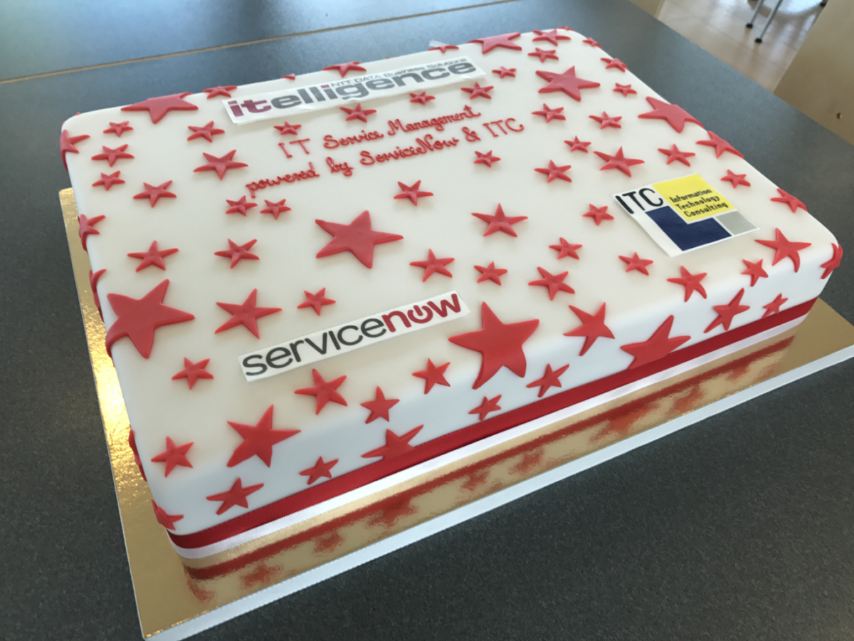 Go-Live Cake bei der itelligence AG - ITC-Germany