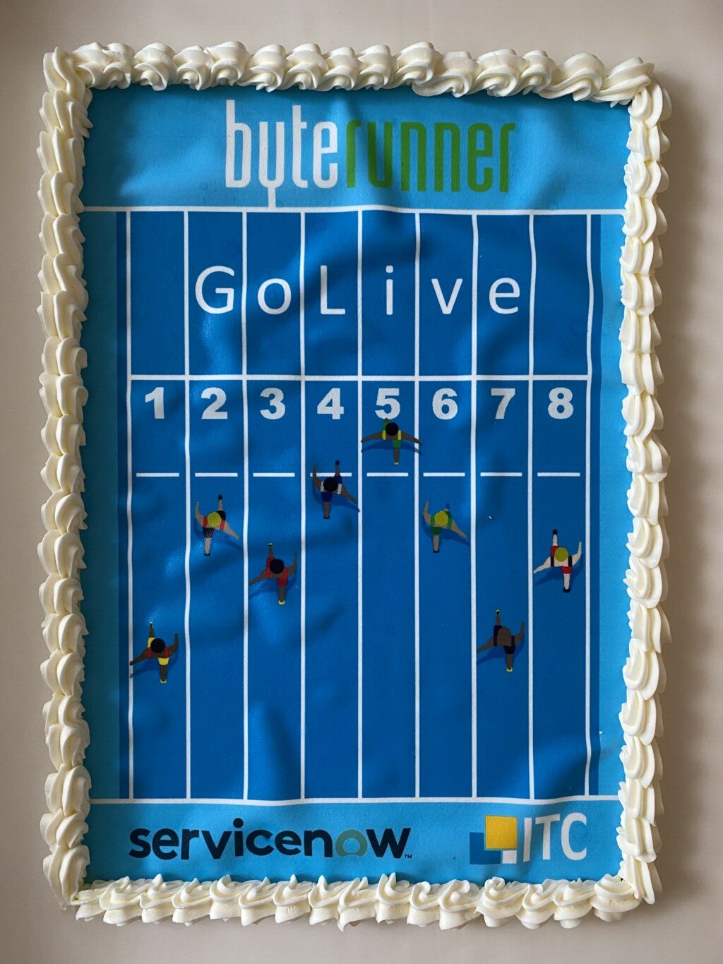 ServiceNow Go-Live Cake bei Byterunner - ITC-Germany