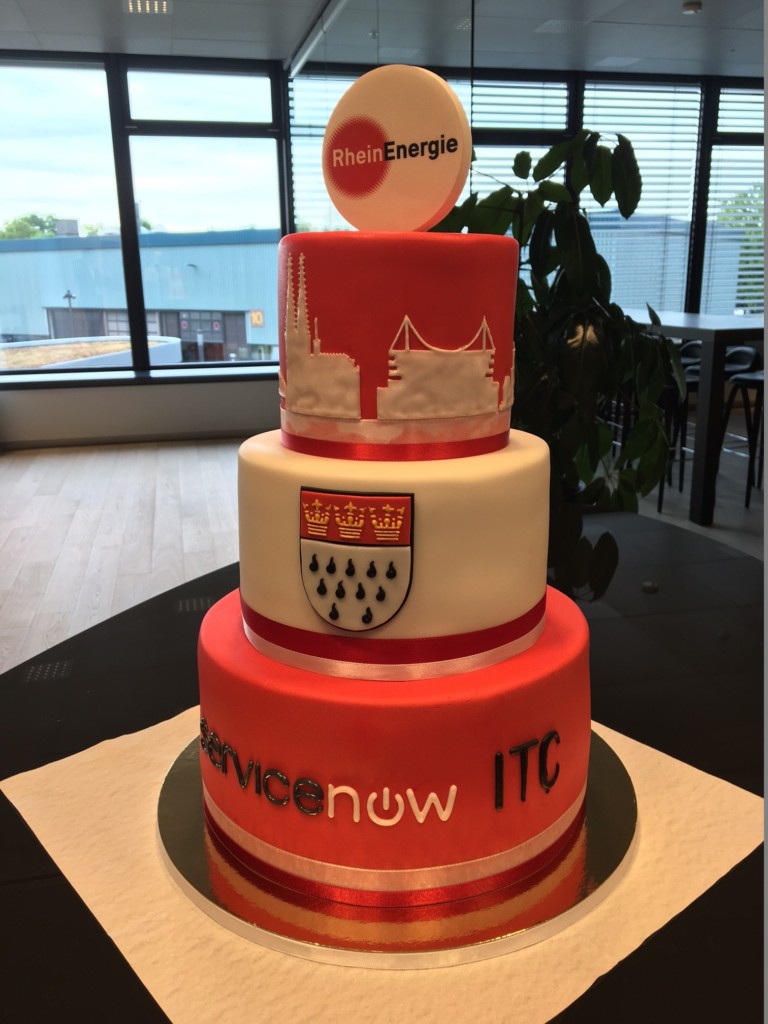 Go-Live Cake bei Rheinenergie AG - ITC-Germany